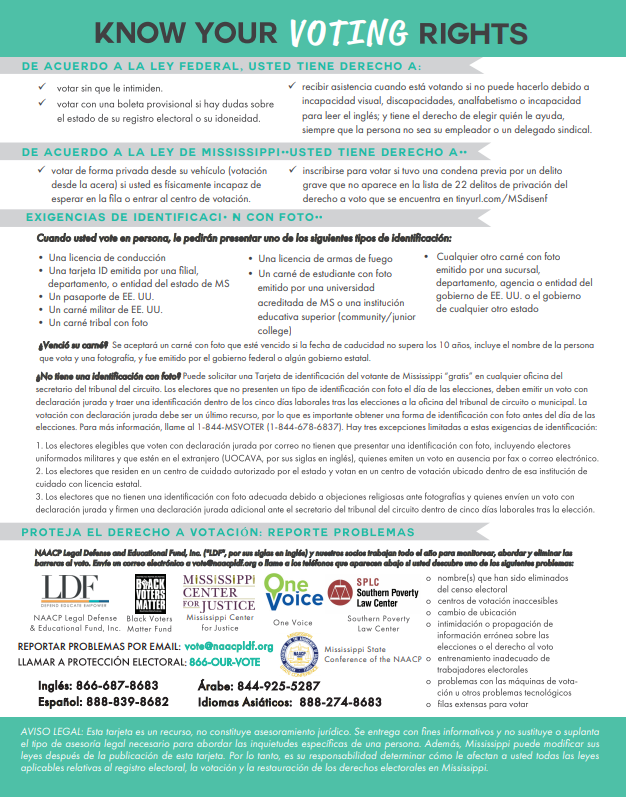 MS PTV Palm Card 2020 [Spanish] Contd.