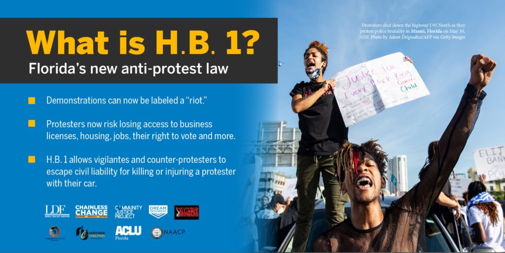 Dream Defenders v. Desantis: Challenging Florida's Anti-Protest Law: